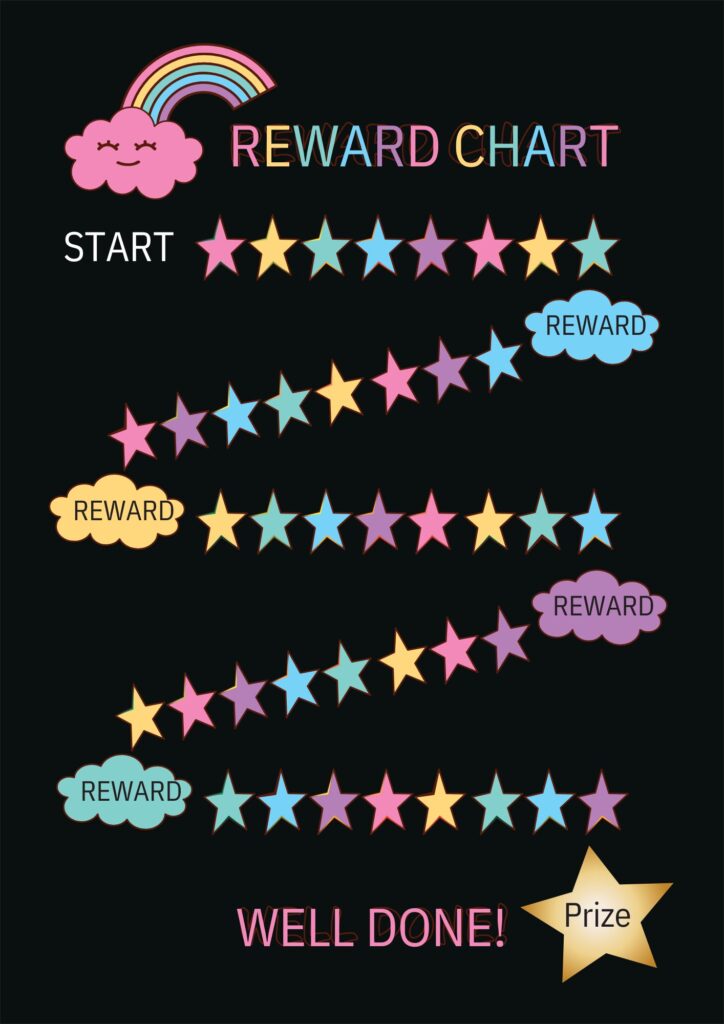 Rainbow Reward Charts